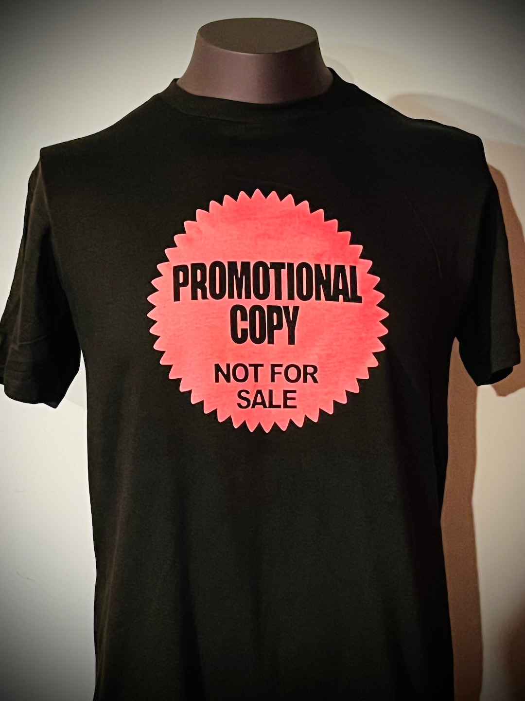 PROMOTIONAL COPY Not for Sale LP Sticker T-shirt Hype Sticker New Wave ...