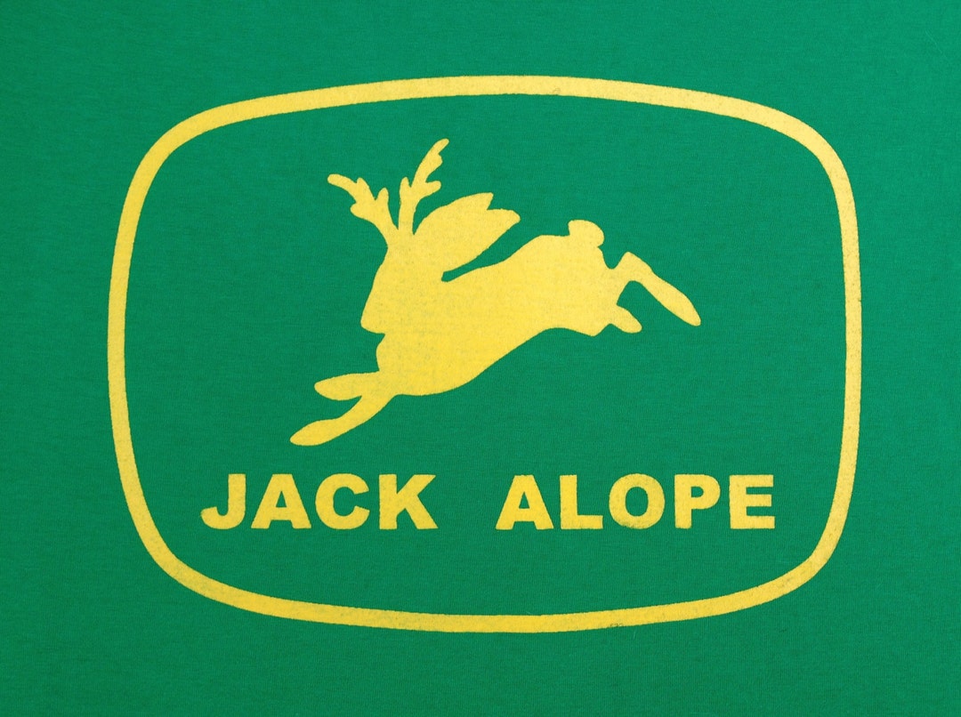 JACK ALOPE Jackalope Retro Design T Shirt - Etsy