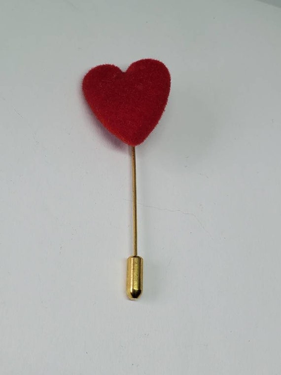 Red heart vintage stick - Gem