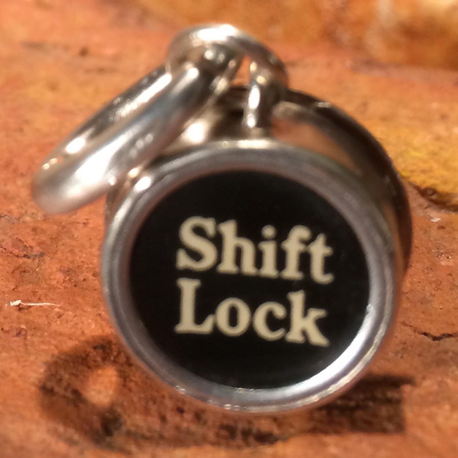Shift Lock Antique Typewriter Key Set in Sterling Silver never Be ...
