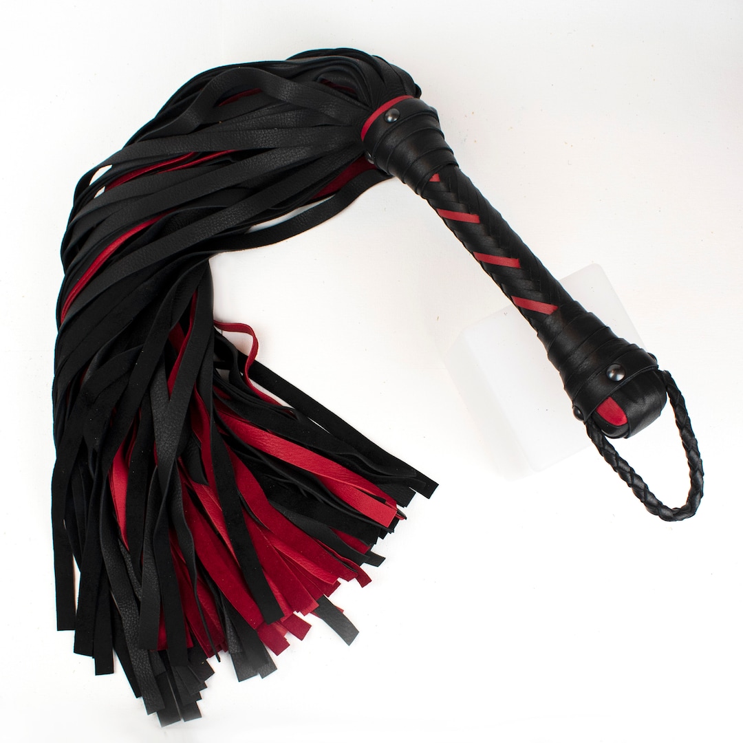 Bullhide Flogger – Leather Flogger – Adult Kink Toy – Custom to Order ...