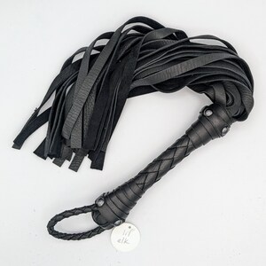 Elk Hide Flogger – Leather Flogger – Adult Kink Toy – Custom to Order ...