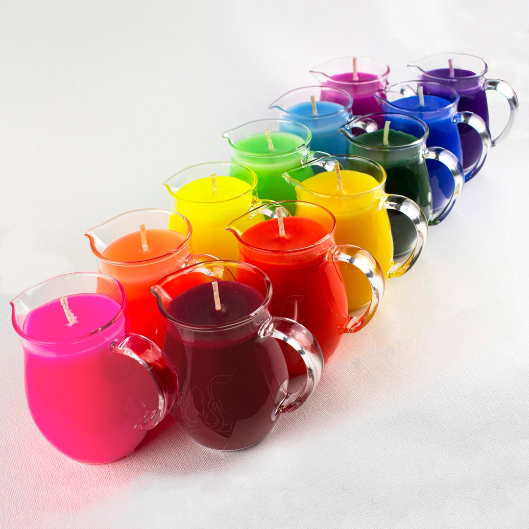 Rainbow & Pride Flag Candle Sets – Kinky Wax Play Pitcher Candles - Etsy