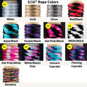 MFP Bondage Rope 5/16 8mm for Shibari or Suspension Custom Length ...