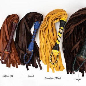 Elk Hide Flogger – Leather Flogger – Adult Kink Toy – Custom to Order ...