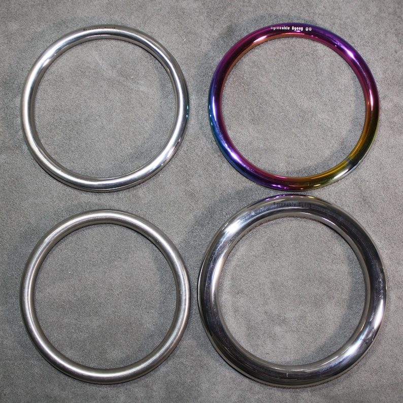 Classic Steel Suspension Ring – 6" – for Rope Bondage, Shibari, and ...