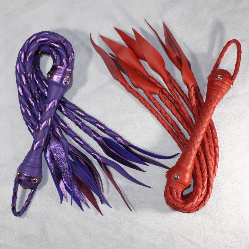 Round Braided Cat-o-nine Style Flogger Adult Kink Toy BDSM - Etsy