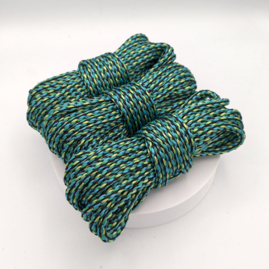 Color of the Month Special March 1/4 6mm Teal/kelly Green Black/aqua ...