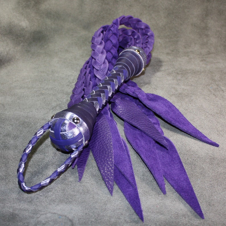 Flat Braided Cat-o-nine Style Flogger Adult Kink Toy BDSM - Etsy