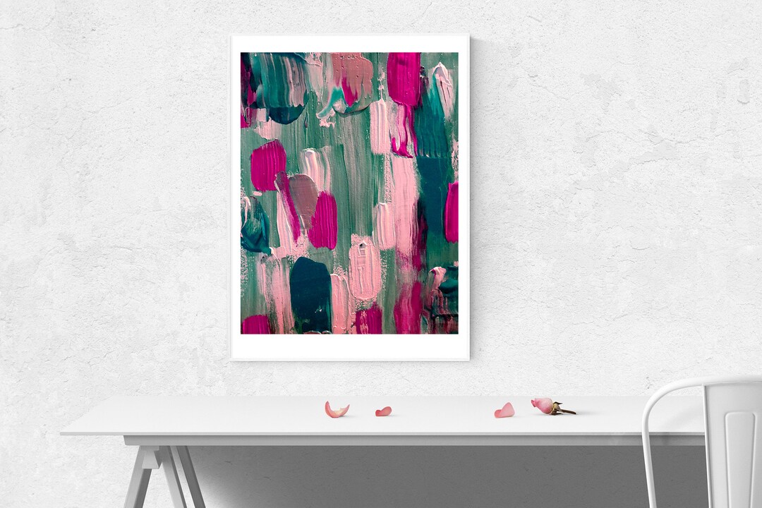 Umbrella Abstract Art Print (unframed) - Etsy