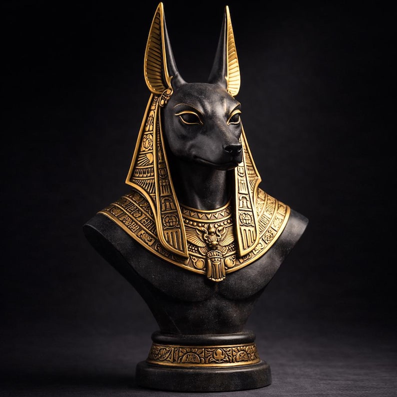 Anubis God Statue | CNC 3D Print Digital File | Egyptian Home Decor ...