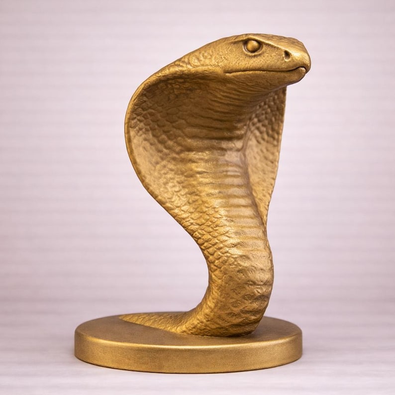 Cobra Bust 3D Model | CNC & 3D Printing (digital Download Stl, Obj, Fbx ...
