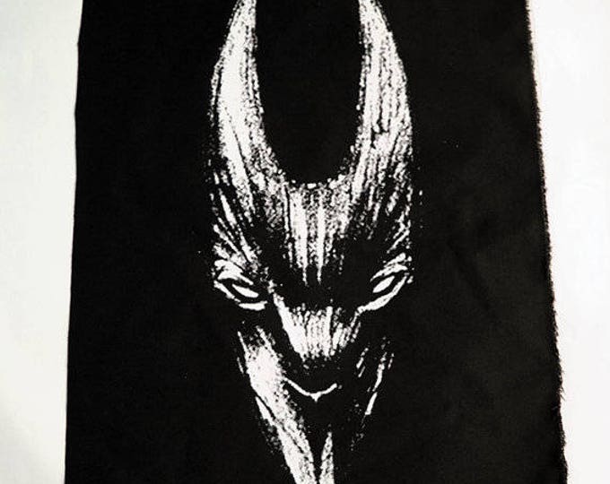 Black Rabbit of Inle Head Back Patch - Etsy