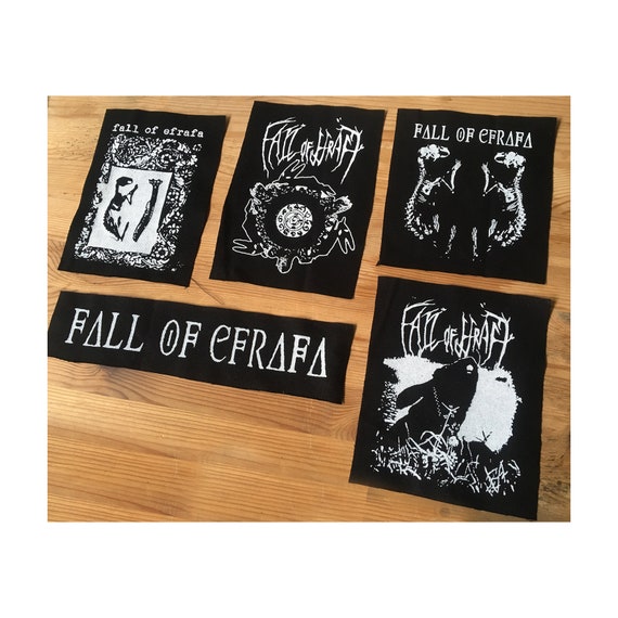 Fall of Efrafa Punk Crust Patch Lot Watership Down | Etsy