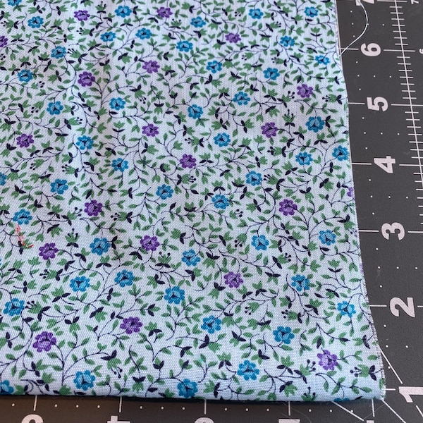 Calico Cotton Fabric - Etsy