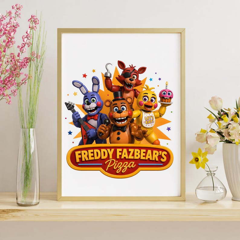 Five Nights at Freddys PNG Bundle, FNAF Characters Png, Horror Game ...