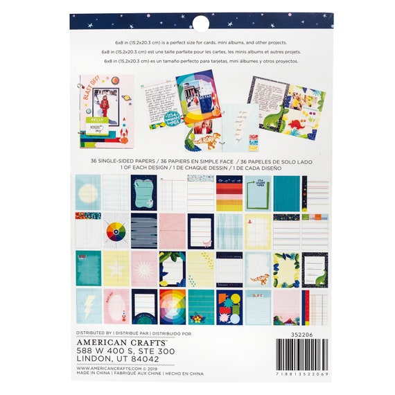 Shimelle Field Trip 6x8 Journaling Paper Pad MSRP 7.00 Craft Supplies ...