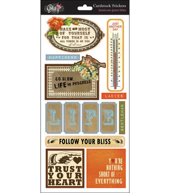 Craft Supplies & Tools Papercraft Pebbles Sun and Fun 6x12 Stickers ...