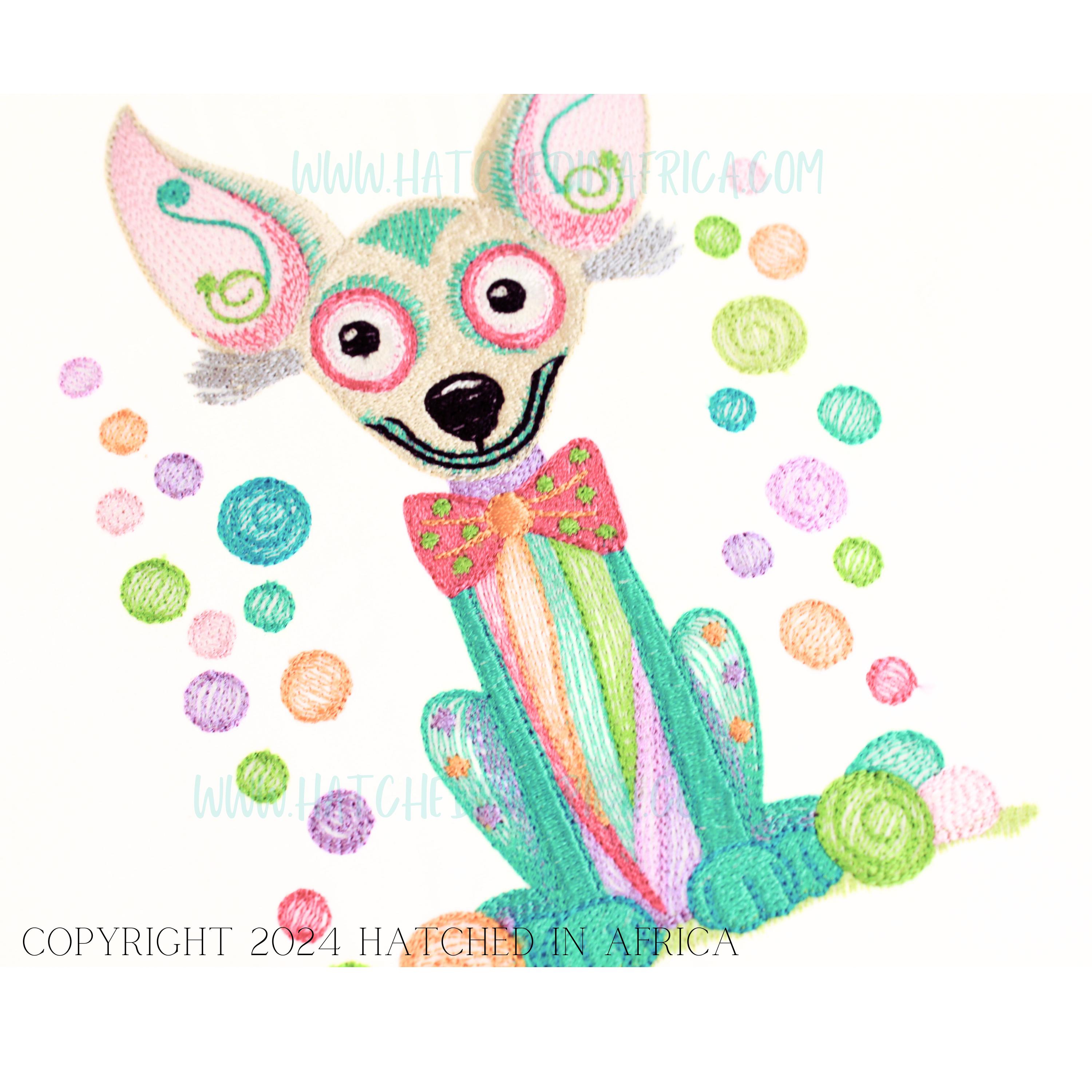 Razzle Dazzle Mutts Set 1 | Machine Embroidery Designs - Etsy