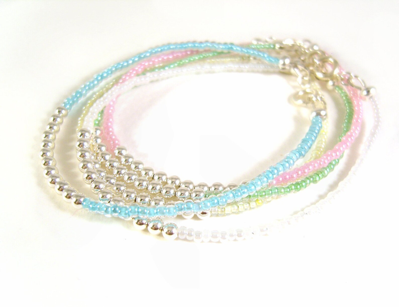 Friendship Bracelet: Seed Bead Bracelet Simple Beaded | Etsy