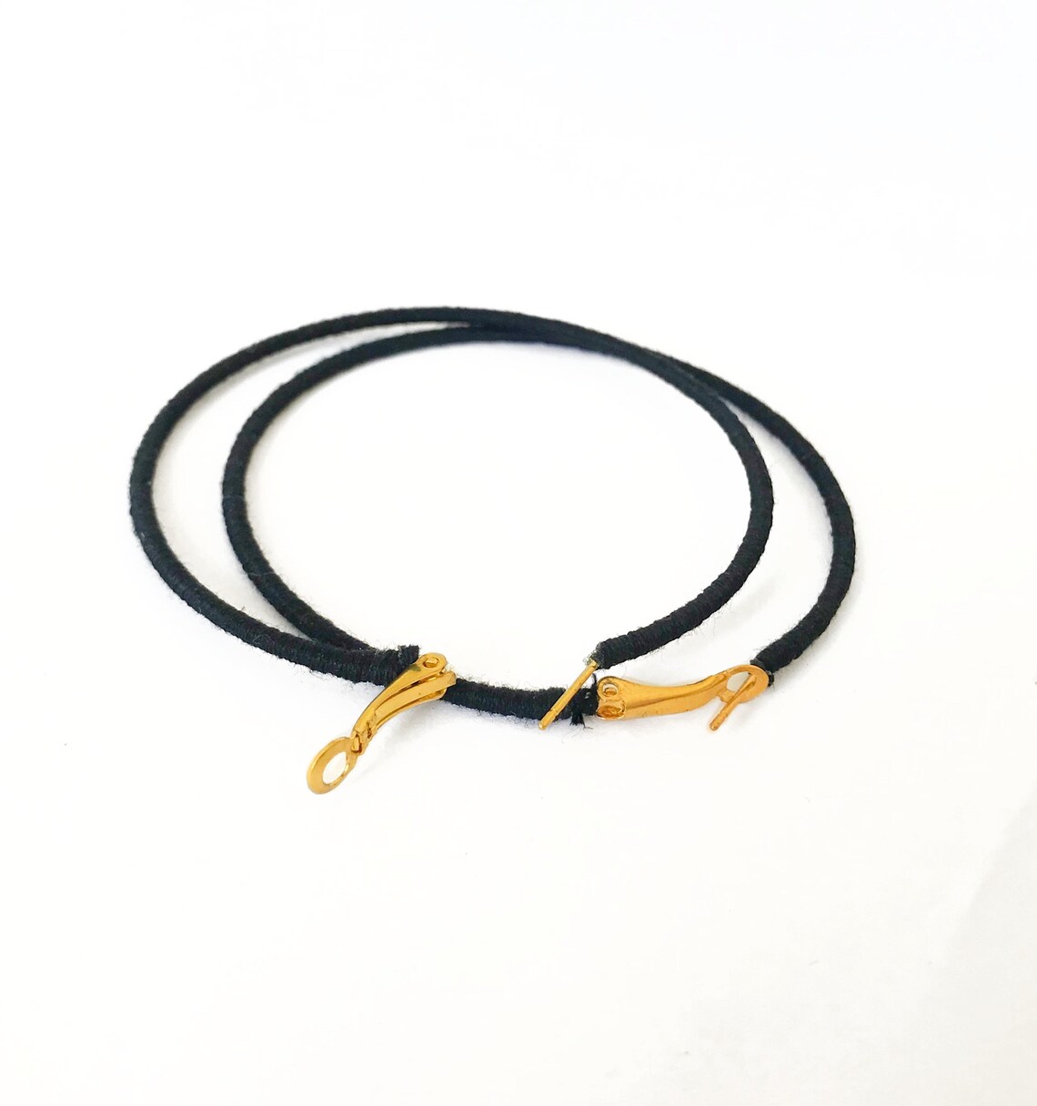 Black Hoop Earrings Black Hoops Large Hoop Earrings UK - Etsy