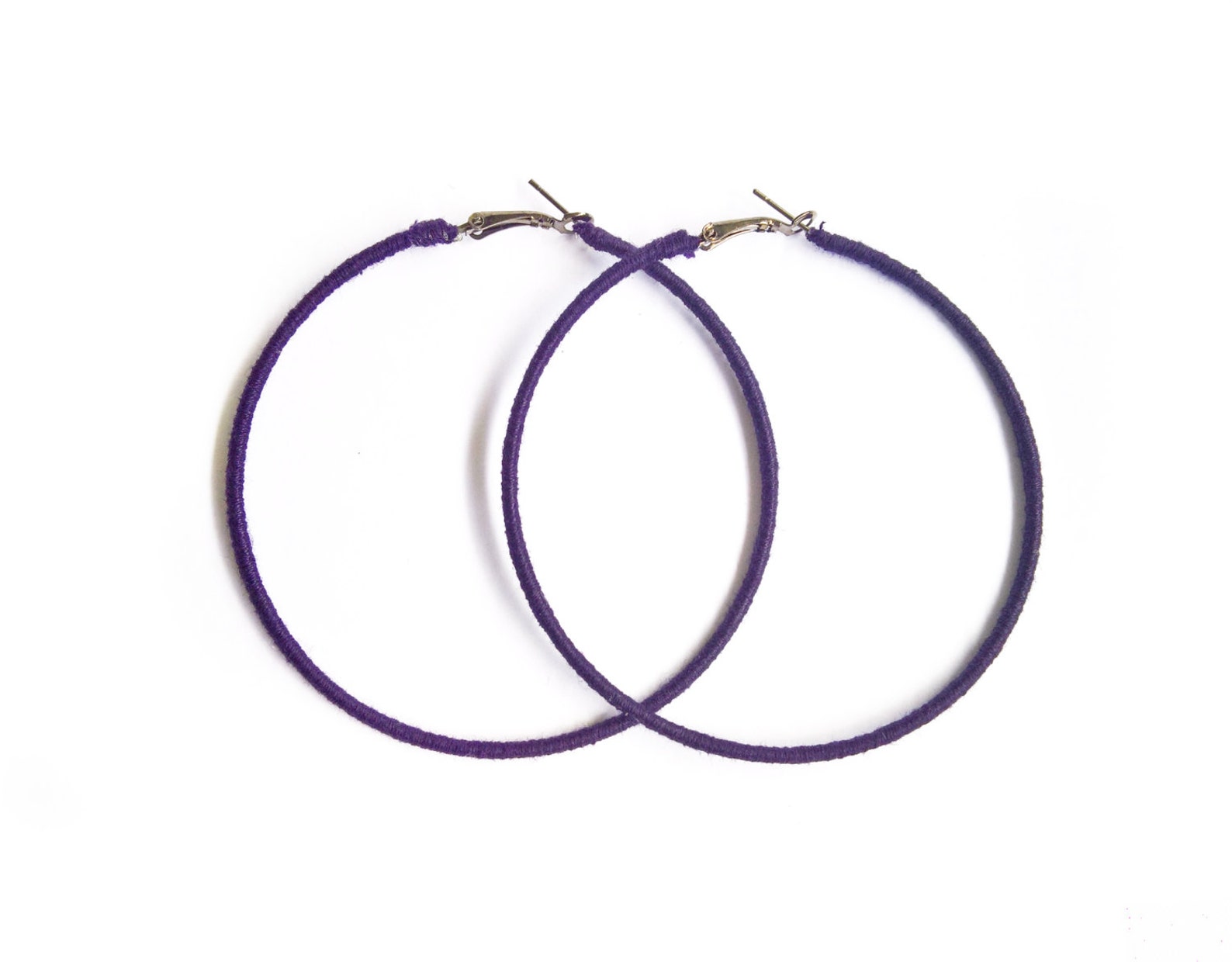 Navy Hoop Earrings Dark Blue Hoops Oversized Hoop Earrings - Etsy UK