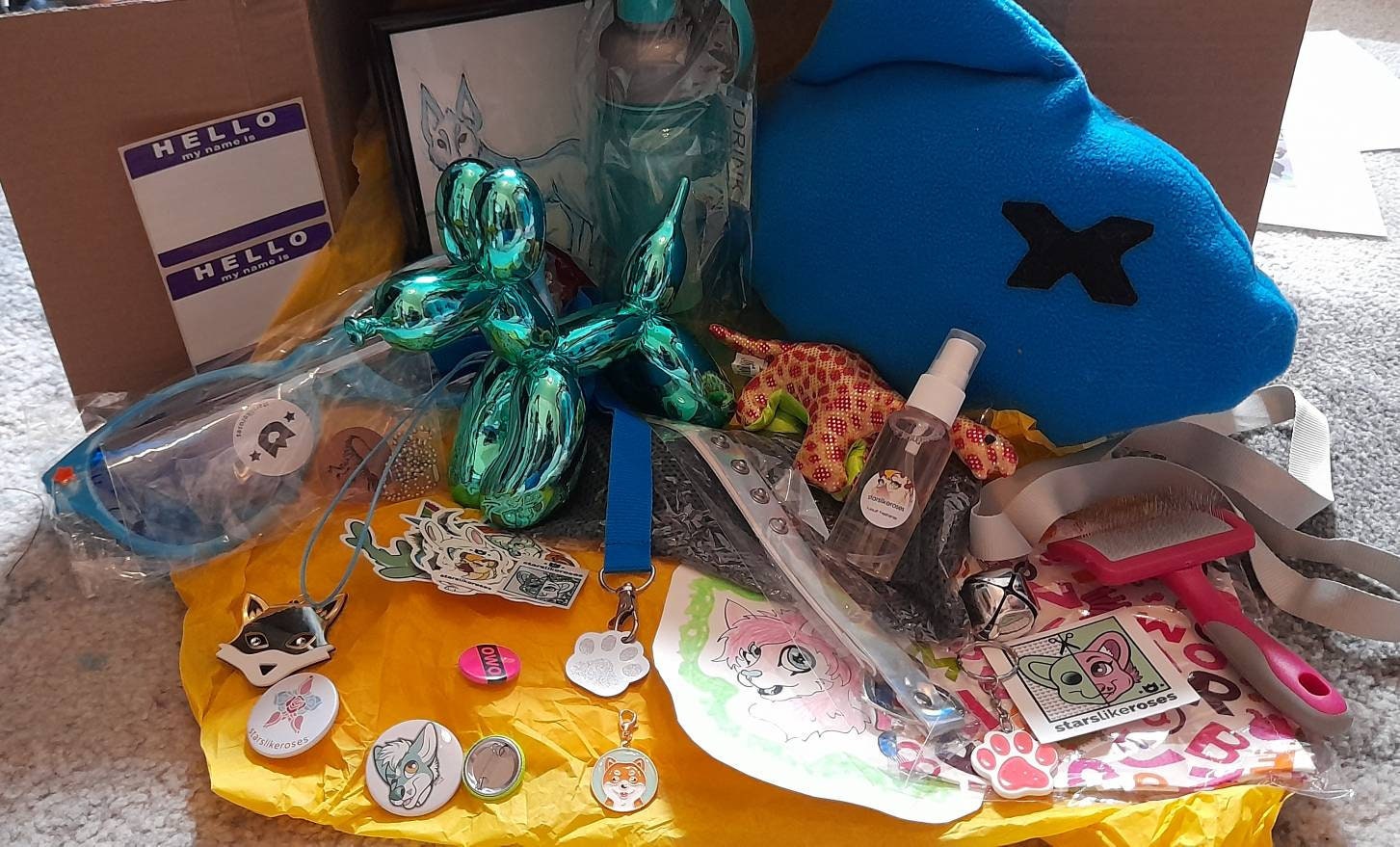 Furry Fandom Mystery Box Fursuiters Furries Nerd Geek Weeb - Etsy Polska