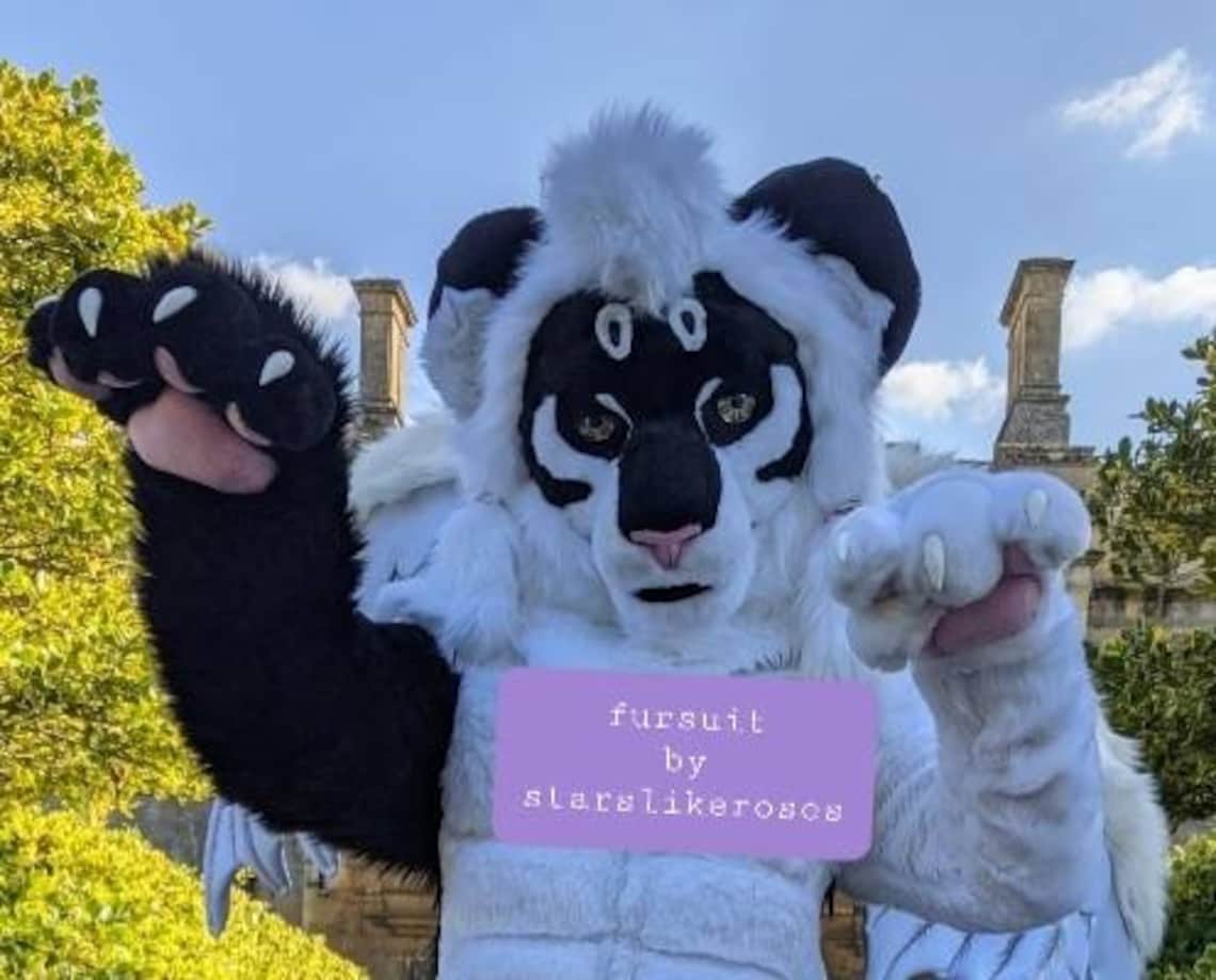 Premade Fursuit Partial Lion Realistic Furries Furry Fandom Etsy