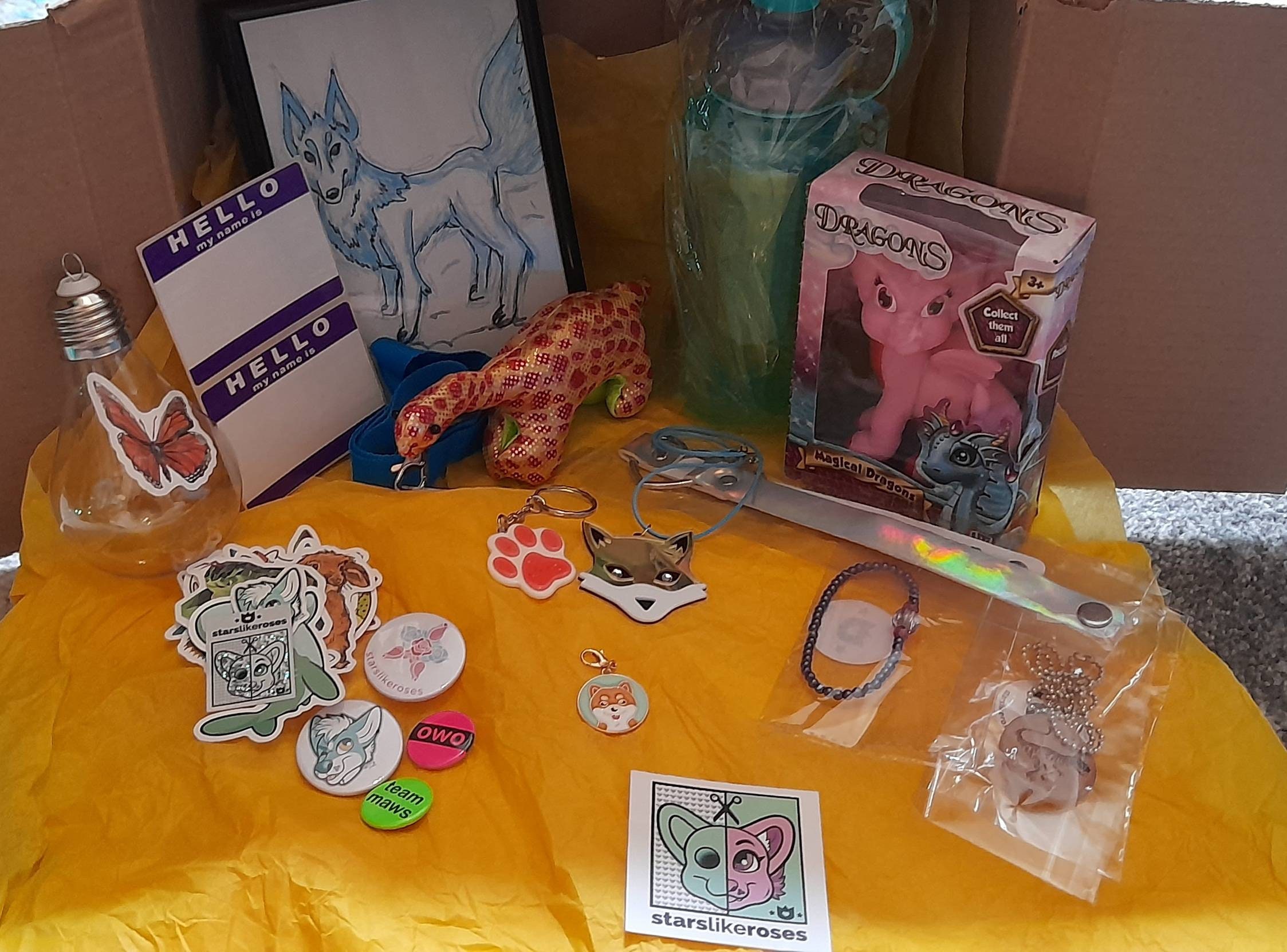 Furry Fandom Mystery Box Fursuiters Furries Nerd Geek Weeb Etsy Australia