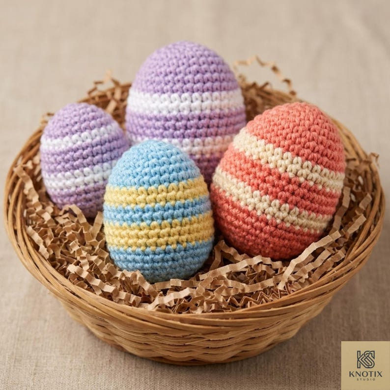 Easter Crochet Pattern Bundle, 7-in-1 Amigurumi Set, Bunny Chick Sheep ...