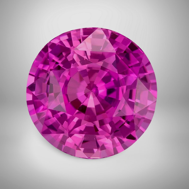 Magenta Sapphire Rings - Etsy