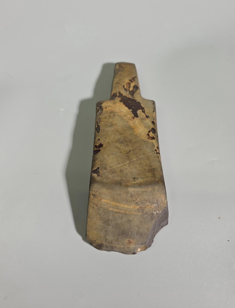 Ancient Cambodian Stone Adze Blade – Neolithic Shouldered Ax ...