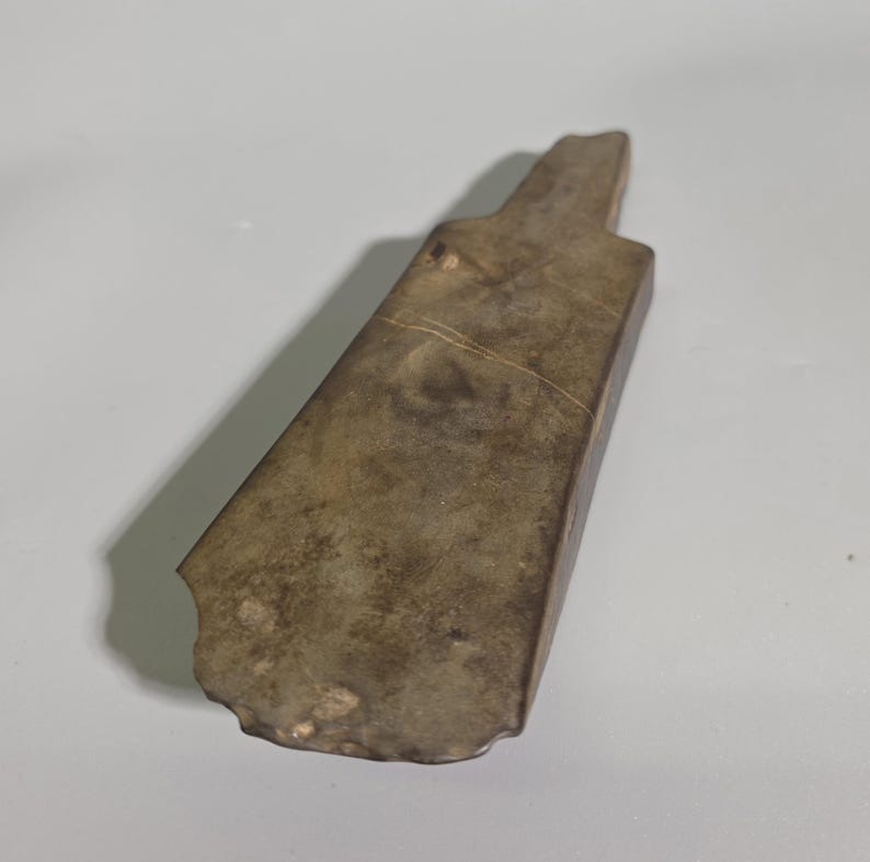 Ancient Cambodian Stone Adze Blade – Neolithic Shouldered Ax ...
