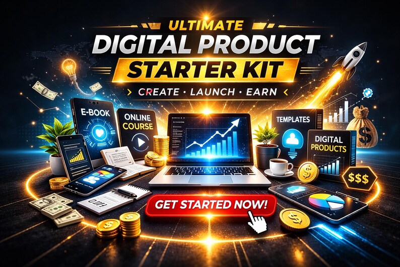 Ultimate Digital Product Starter Kit - Etsy