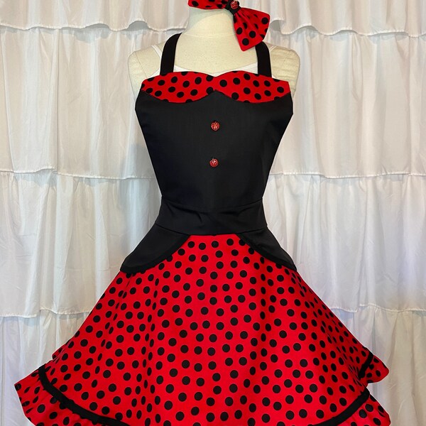 Ladybug Dress - Etsy
