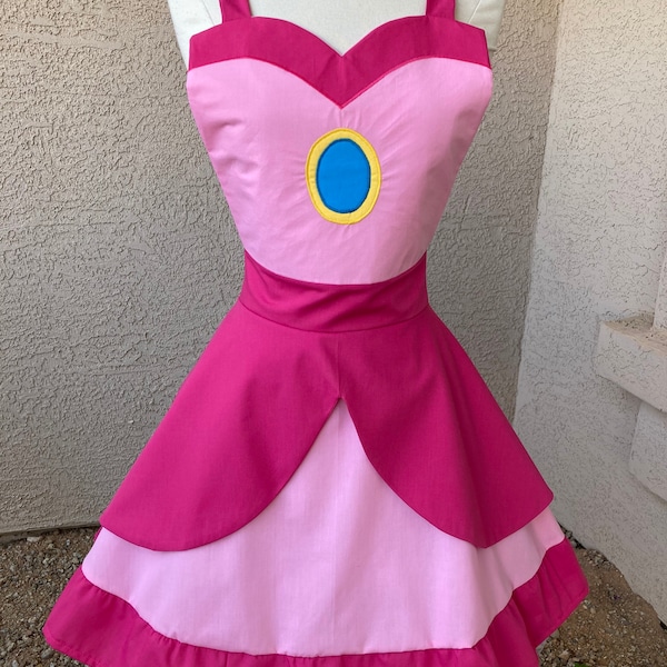 Princess Peach Costume Adult - Etsy