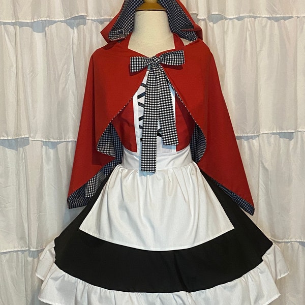 Riding Hood Costume - Etsy