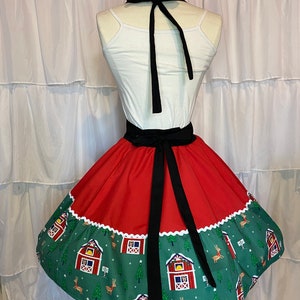 L/XL- Reindeer Barn Costume Apron "dress" + Hat - Etsy