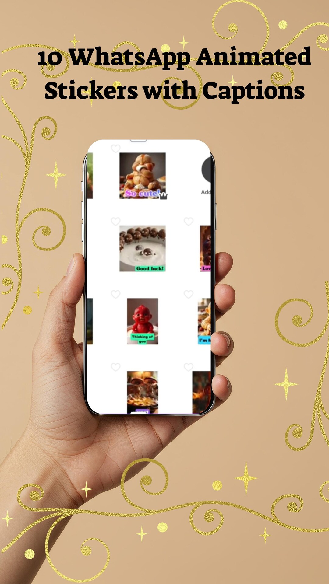 Animated Foodie Stickers for Whatsapp: Funny Food Characters GIF ...