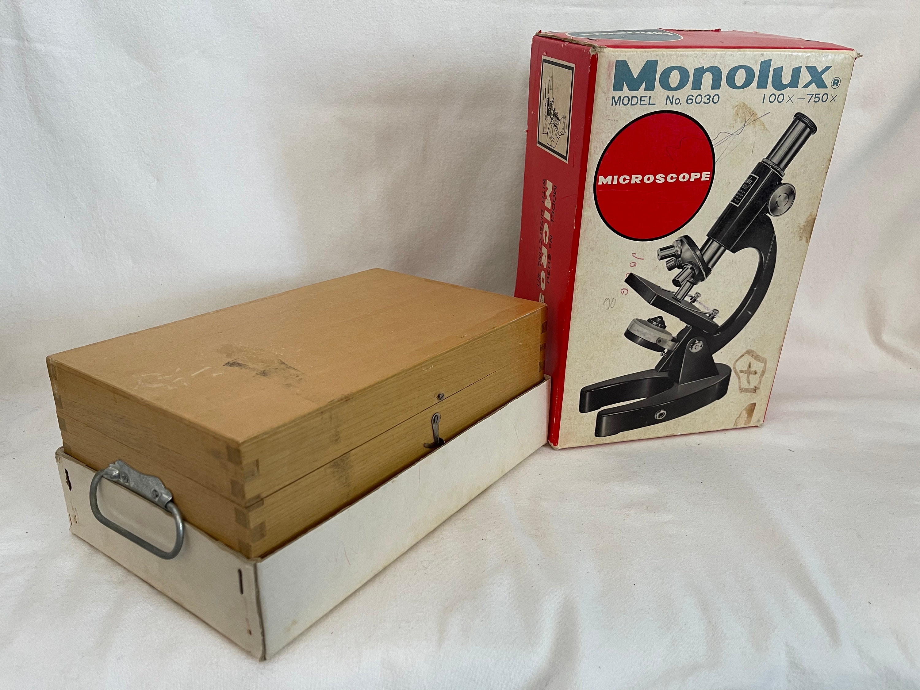 Monolux Model No. 6030 Microscope 100X-750X - Etsy