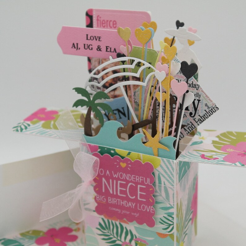 Custom Explosion Box Card Personalized Handmade Custom - Etsy