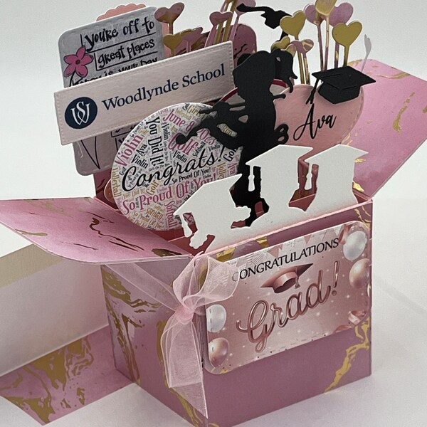 Graduation Card Box - Etsy