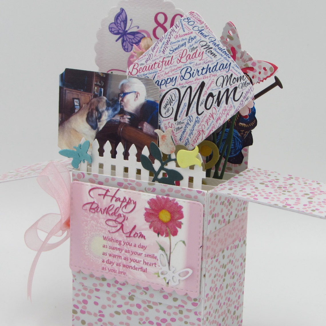 Custom Explosion Box Card Personalized Handmade - Etsy