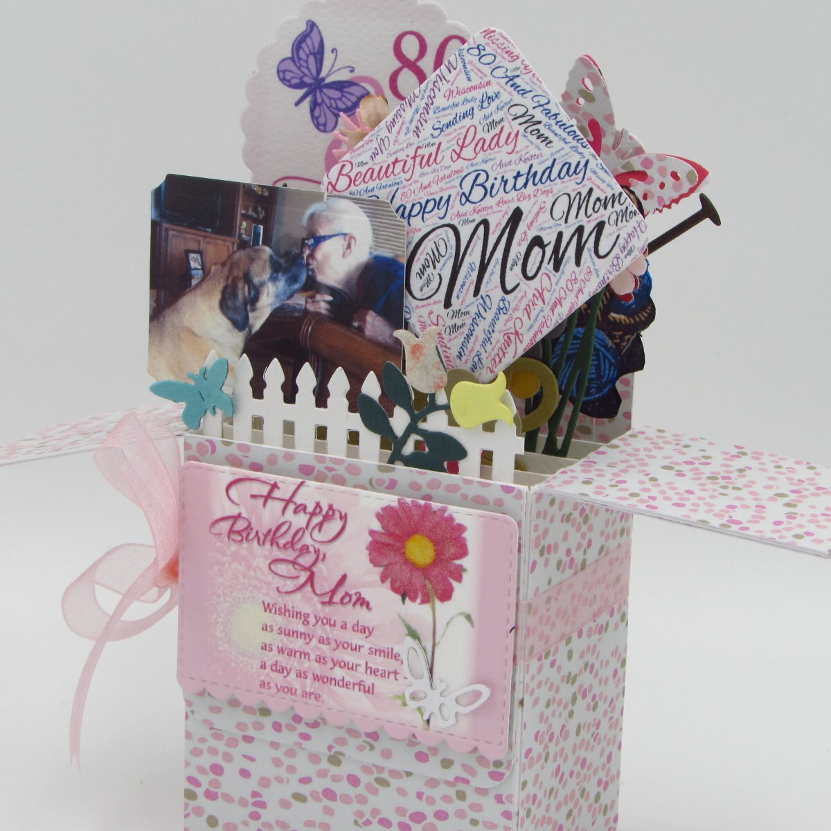 Custom Explosion Box Card Personalized Handmade - Etsy