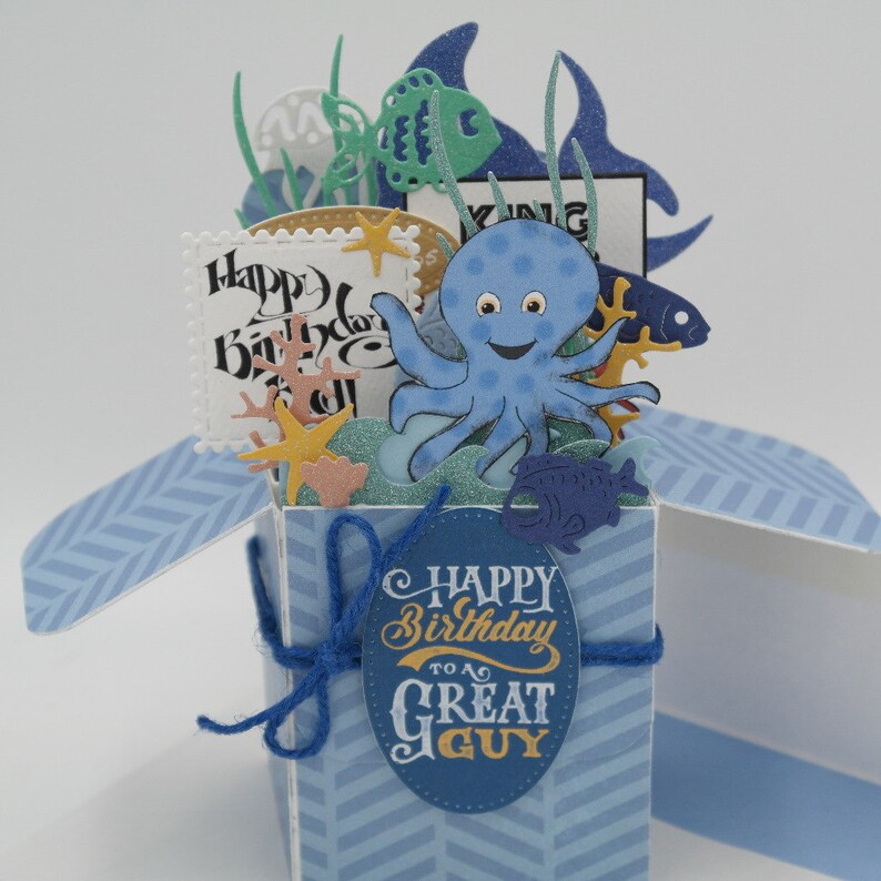 Custom Explosion Box Card Personalized Handmade Custom - Etsy