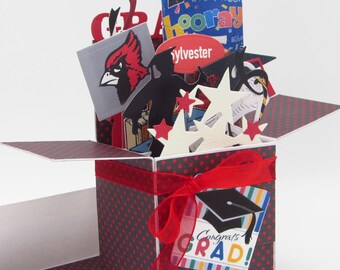 Custom Explosion Box Card Personalized Handmade - Etsy