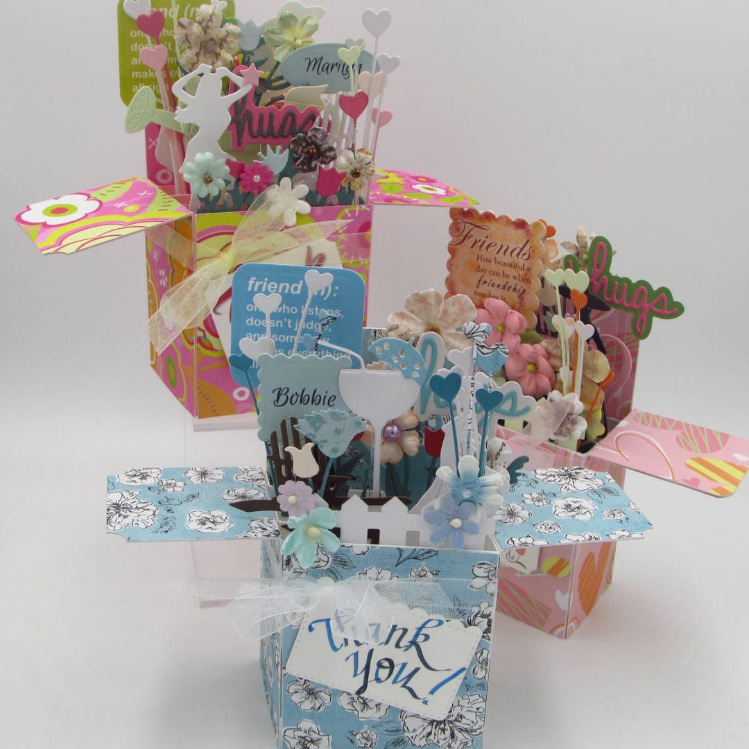 Custom Explosion Box Card Personalized Handmade Custom - Etsy