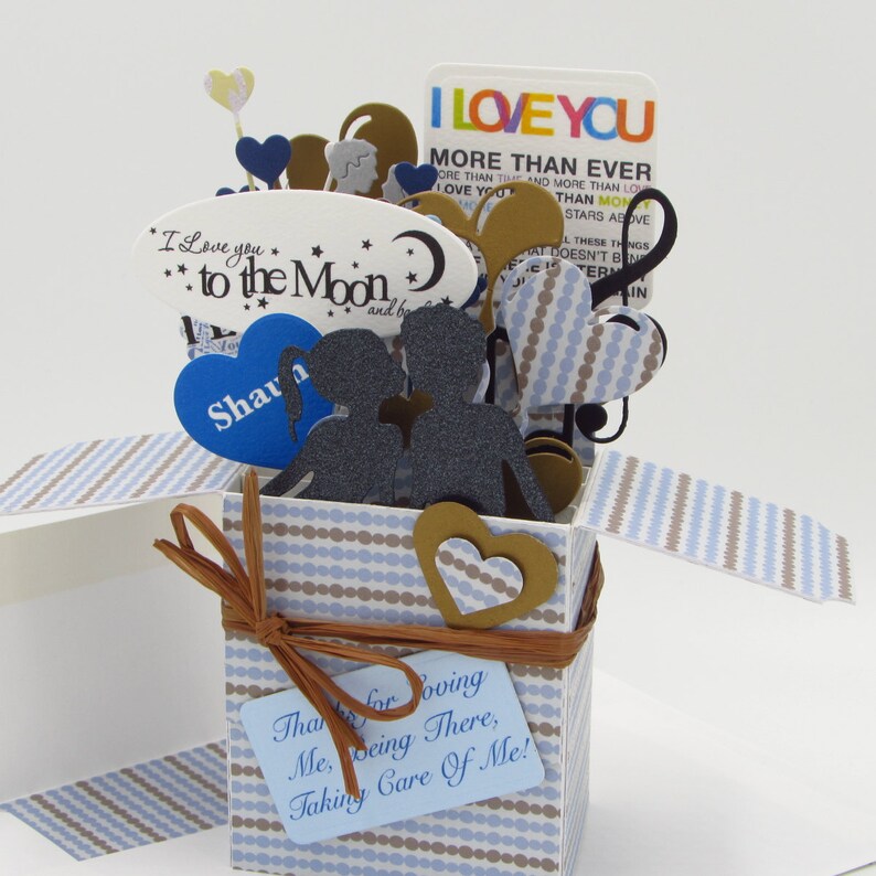 Custom Explosion Box Card Personalized Handmade Custom Any - Etsy