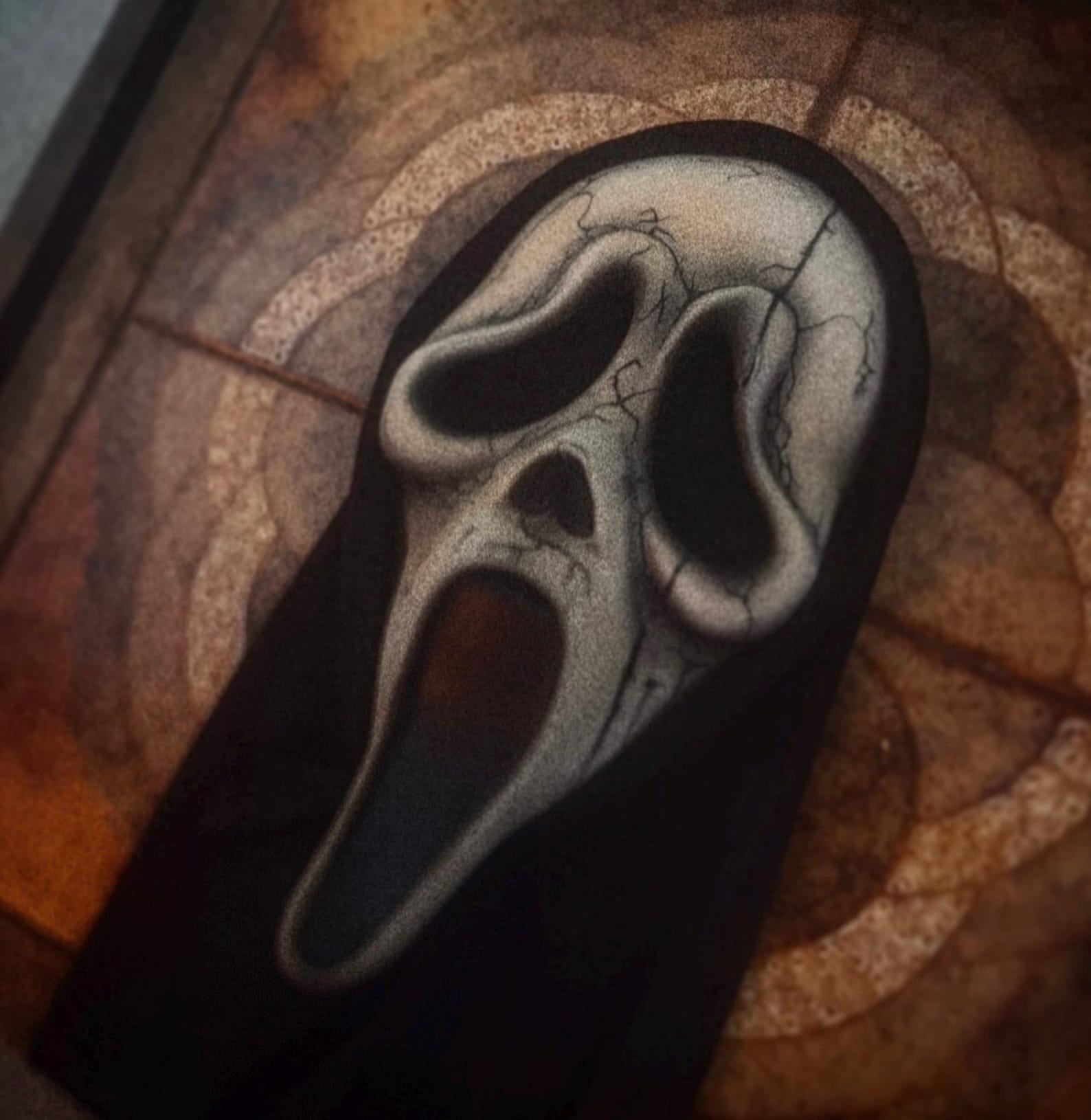 Customs Scream 6 Aged Ghost Face Mask Stu Macher (funworld Official) - Etsy