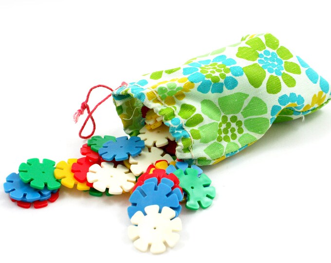 Vintage 1970s Dis-kit Plastic Interlocking Daisy Shaped Disks, Kids ...